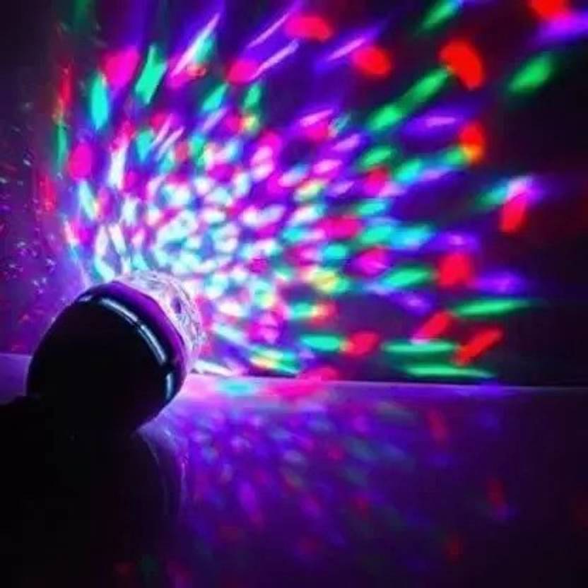 Glamezone Disco LED Light,LED Rotating Bulb Light Lamp for Party/Home ...