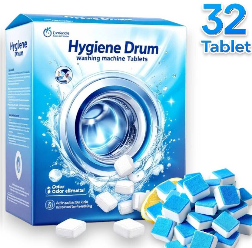 HygieneDrum Washing Machine Cleaner Tablets – Deep Cleaning & Odor ...