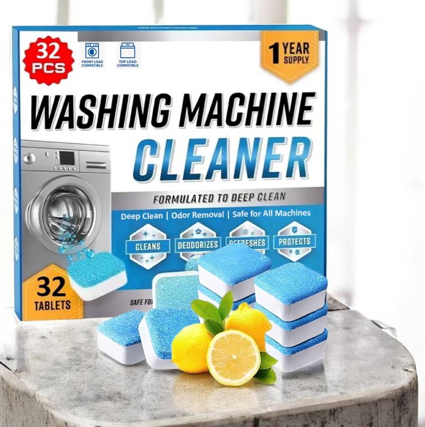 ShinyDum 32 Pack High Quality Washing Machine Deep Cleaner for Front ...