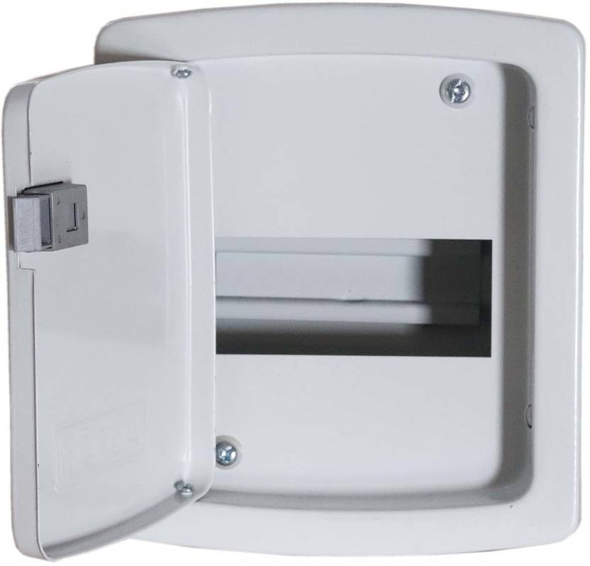 Smuf 6 Way SPN Double Door Heavy Duty Powder Coated Metal Distribution ...