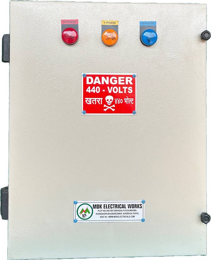 17MDEP 100AMP.3PHASE FUSE BOX Distribution Board Price in India - Buy ...