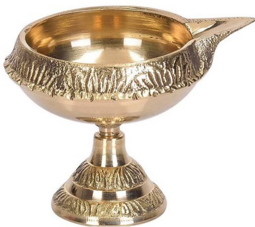 Palmary Brass Diwali Diya Kuber Diya Pooja Deepak Pure Brass KUBER-DEEP ...