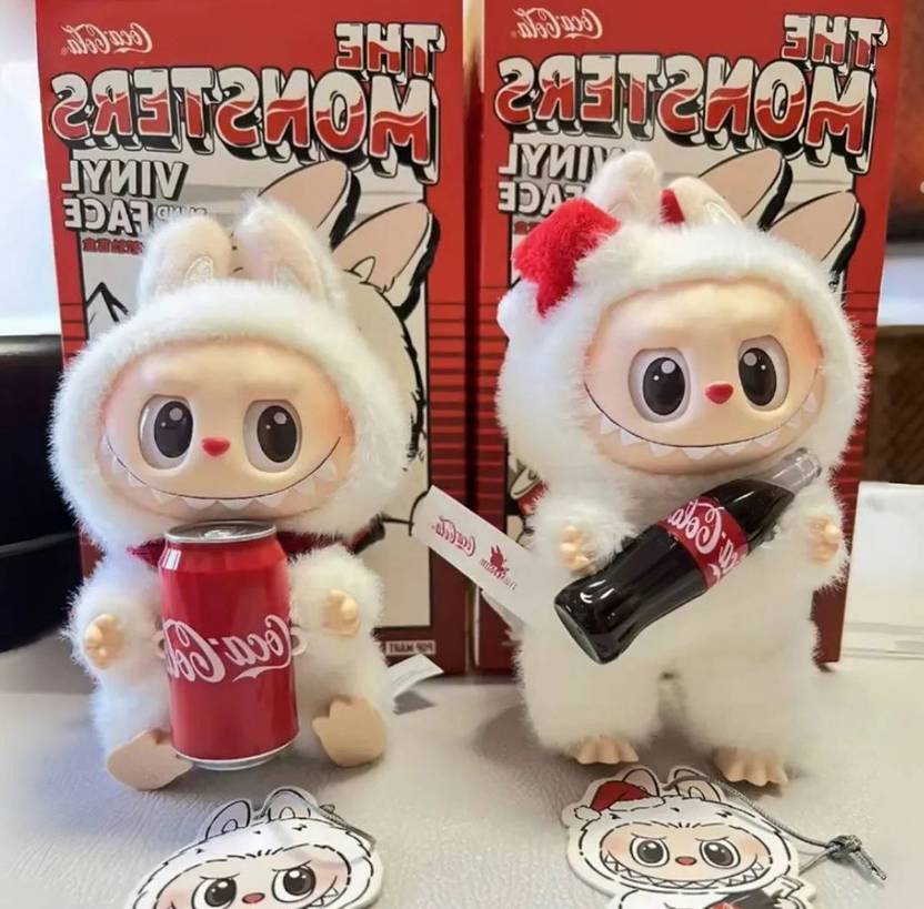 FAVSTORE Limited Edition Labubu Coca Cola Character Doll – Fun Gift for ...
