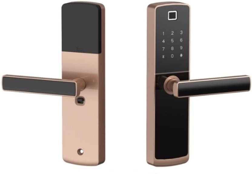 Godrej Brass, Stainless Steel Metallic Smart Lock Price in India - Buy ...