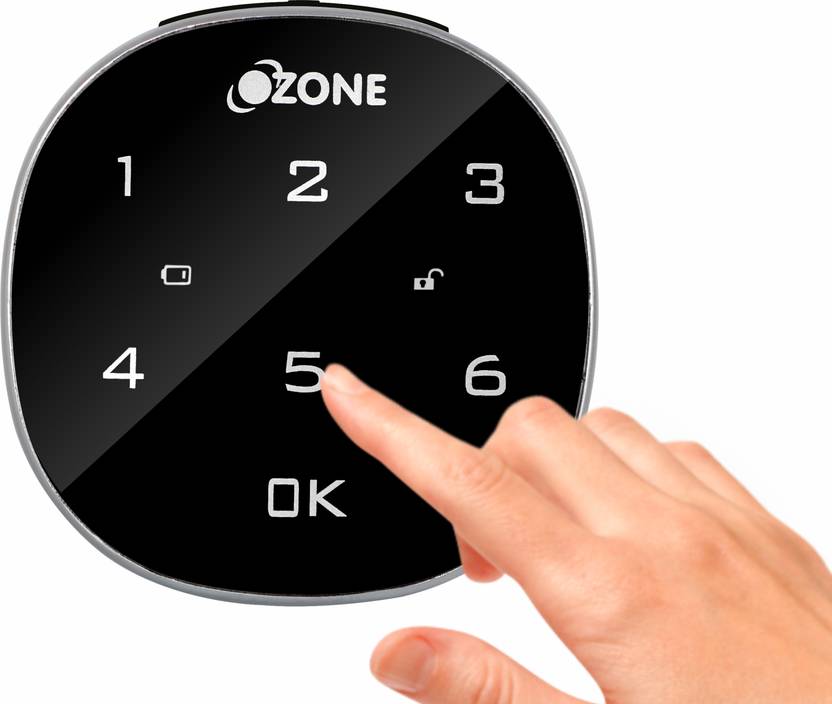 OZONE Zinc Alloy Metallic Electronic locks Price in India - Buy OZONE ...