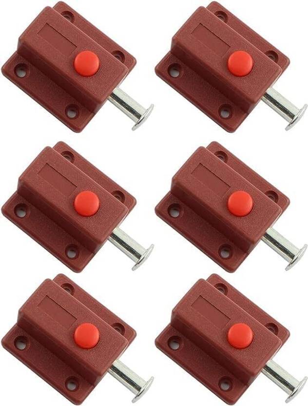 PRATYADH Spring-Loaded Pressure Buttons Sliding Safety Latch Door ...