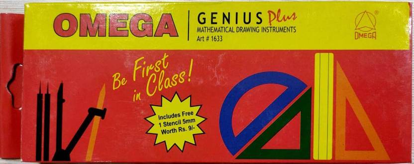 Omega 1633 Genius Plus Drafting Compass Set Price in India - Buy Omega ...