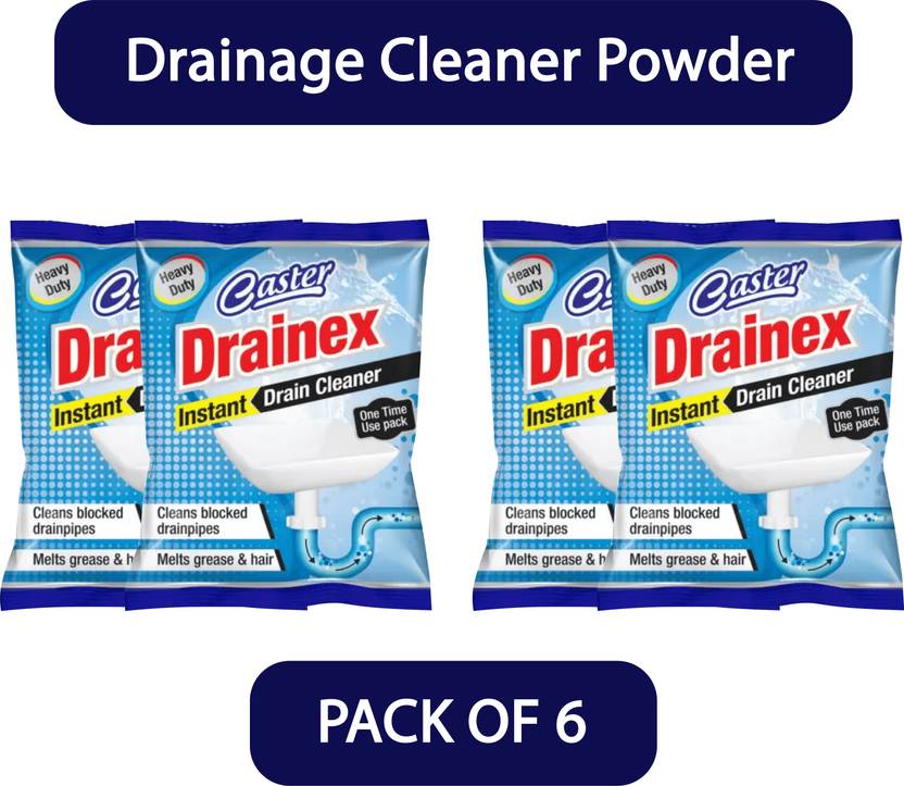 caster drainex Instant Drainage Block Remover Drain Cleaner Drainer ...