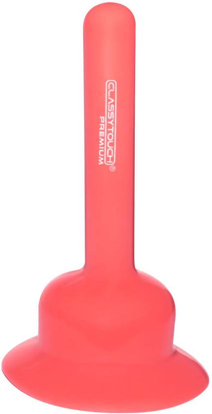 CLASSY TOUCH Sink Plunger with Ergonomic Handle, Drain Blaster Pump ...