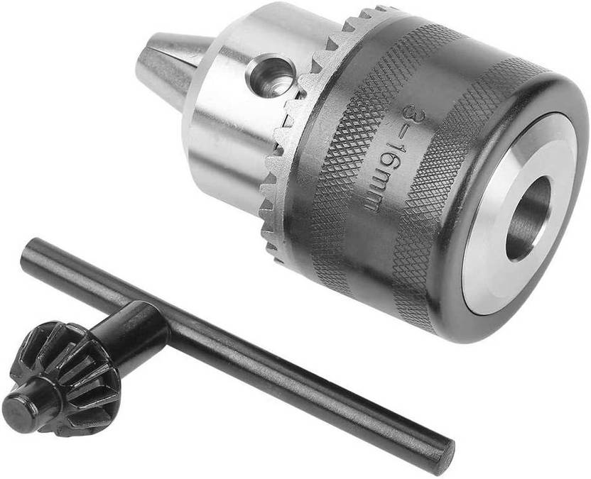 AASONS 3-16mm Key Type Drill Chuck with Key for Electric Power Drill (1 ...