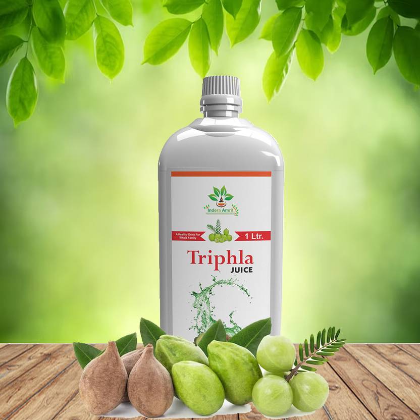 Indera amrit | TRIPHALA JUICE | 1000 ML | 100% NATURAL Price in India ...