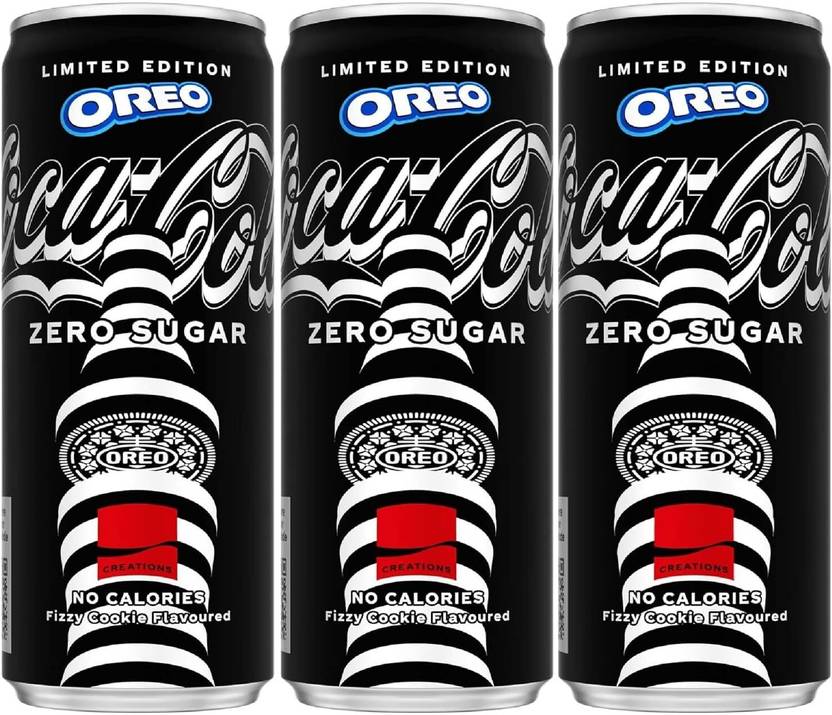Coca Cola Oreo Zero Sugar | Cookie Flavored Soft Drink Price in India ...