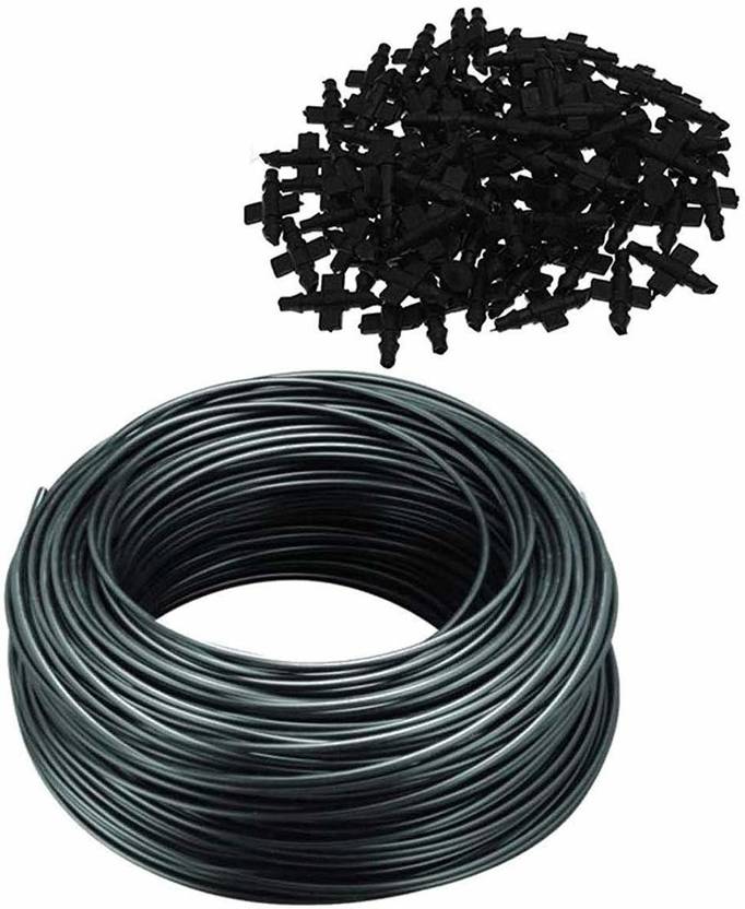SIDDHI Plastic Drip Pin Connectors (120 Pieces) 4 mm Feeder Line Pipe ...