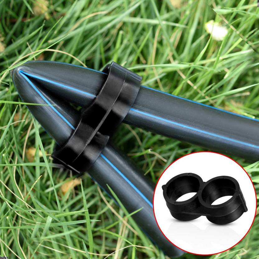 Baghbanmart 16 MM Drip Irrigation End Cap Connector Pack of 100 Pieces ...