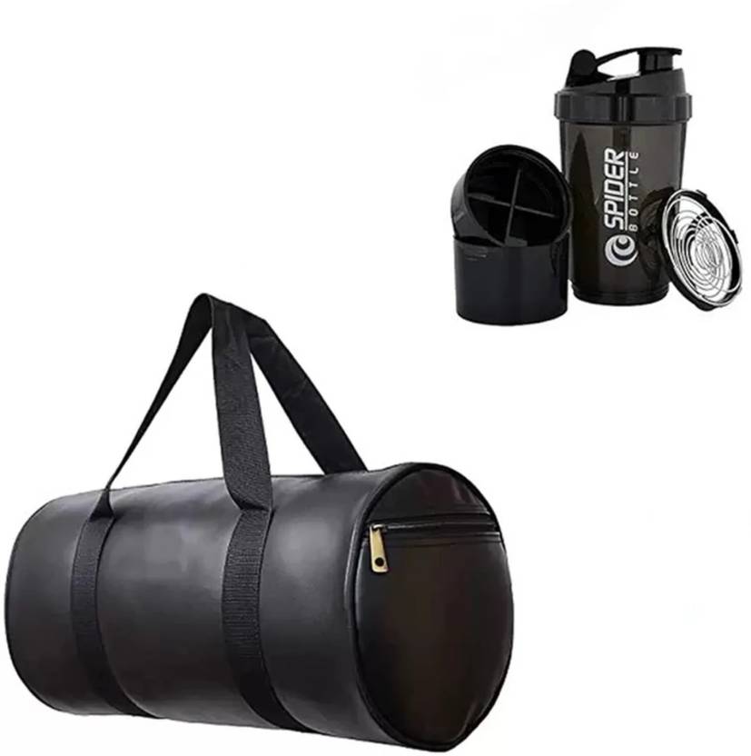 Bridgeway duffle bag & shaker combo Gym Duffel Bag BLACK - Price in ...