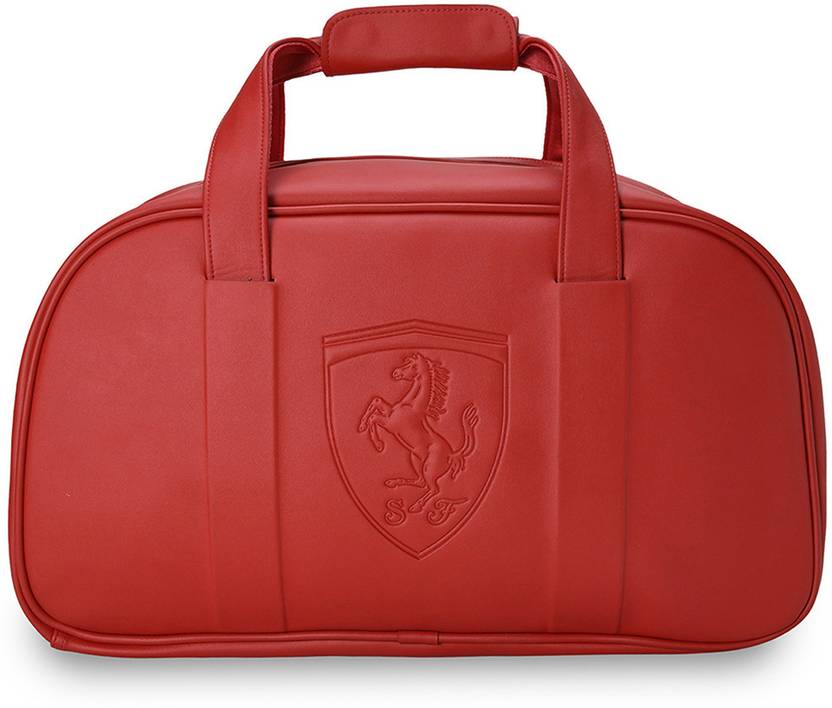 PUMA FERRARI PREMIUM Duffle Bag Gym Duffel Bag Rosso Corsa - Price in ...