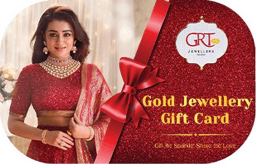 GRT Jewellers Gold Jewellery Digital Gift Card Price in India - Buy GRT ...