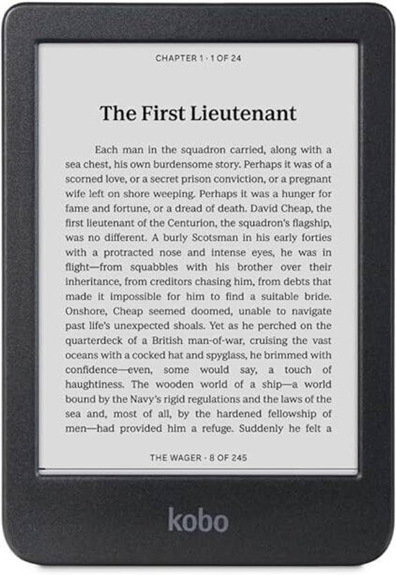 KOBO Clara BW, eReader, 6” Glare-Free Touchscreen with ComfortLight PRO ...