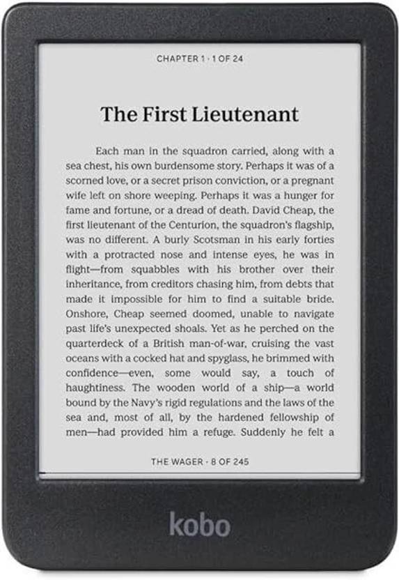 KOBO Clara BW, eReader, 6” Glare-Free Touchscreen with ComfortLight PRO ...