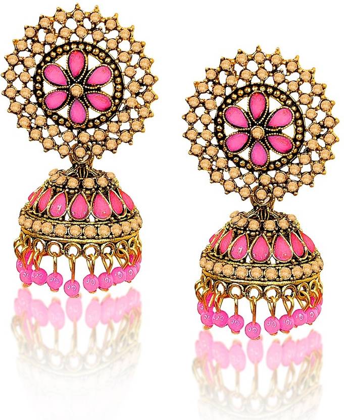 Flipkart.com - Buy Airtick Pink Color Latest Design Jarkan Dangler ...