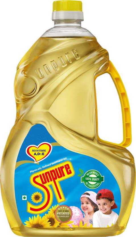 Sunpure Sunflower Oil Can Price in India - Buy Sunpure Sunflower Oil ...