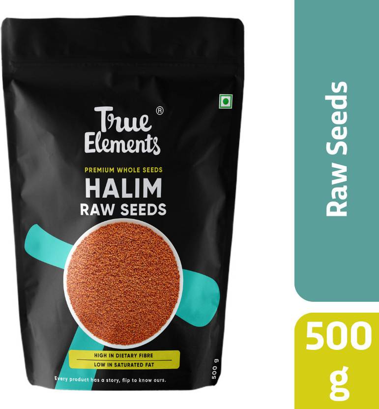 True Elements Halim Seeds 500g - Aliv Seeds | Haleem Seeds | Halim ...