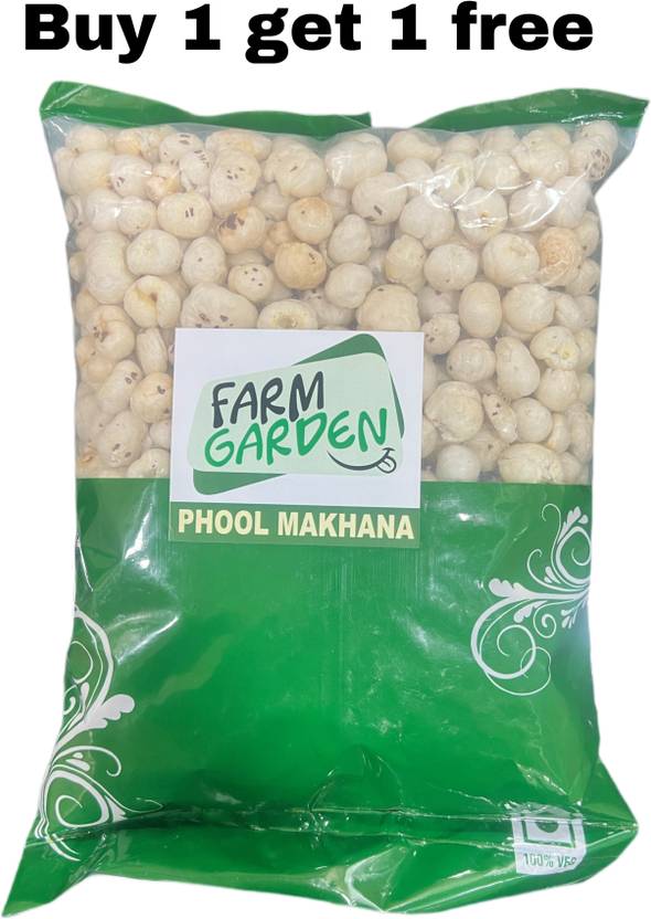 Farm Garden Lotus Seed Phool Makhana Lotus Seeds Buy 1 Get1 Free Makhana 100g X2200g Lotus