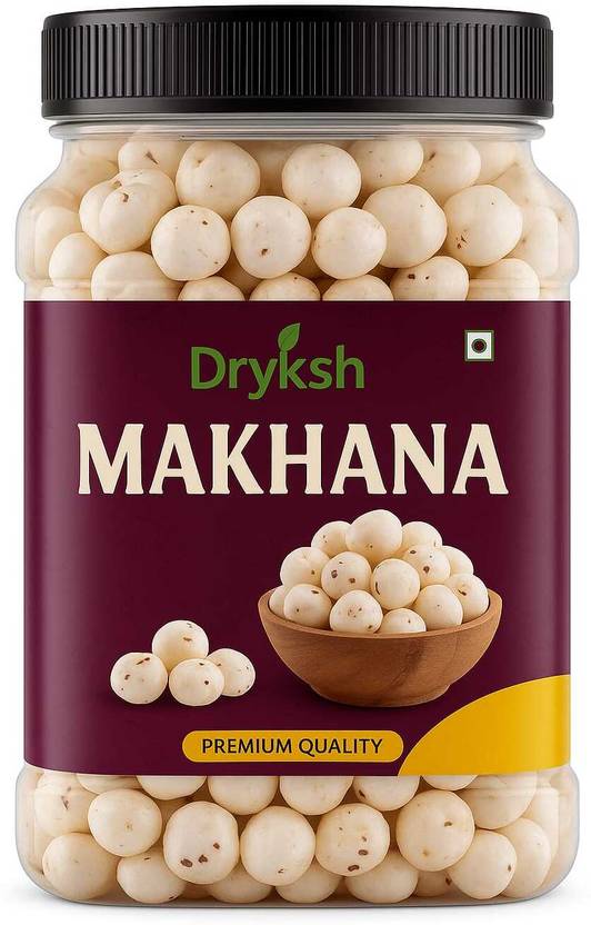Dryksh Makhana 100g | Lotus Seeds(Makhana) Price in India - Buy Dryksh ...