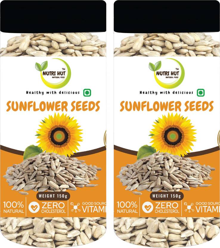 Nutri Hut Premium Raw Sunflower Seeds for Eating, Healthy Protein, Good for Skin Health ...