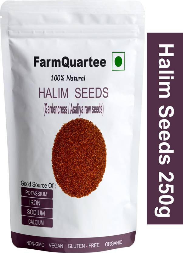 FarmQuartee Garden Cress Halim Haleem Seeds (ALIV - ASALIYA SEEDS) RAW ...