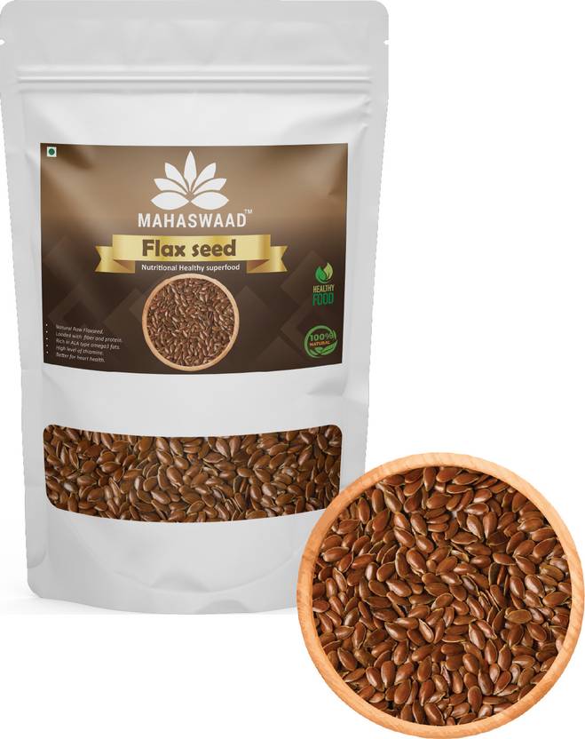 MAHASWAAD Flaxseed, Alasi, Javas, Fibre rich Brown Flax Seeds Price in ...