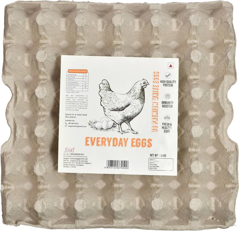 Everyday Eggs Hen White Eggs Price in India - Buy Everyday Eggs Hen ...