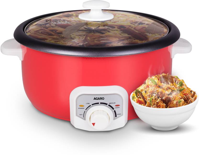 AGARO Regal Electric Multi Cooking Pot, 1200W, Automatic Boiler ...