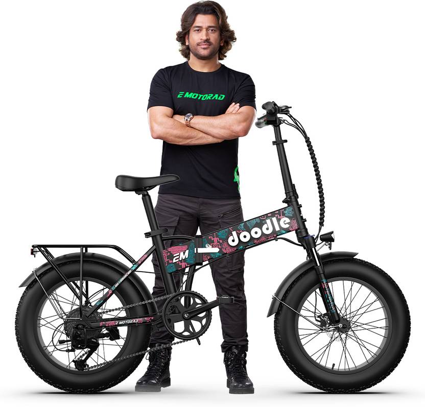 EMotorad Doodle v3 20 inches 7 Gear Lithium-ion (Li-ion) Electric Cycle Price in India - Buy ...
