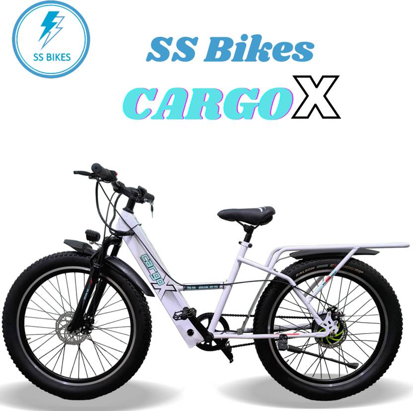 SS Bikes CargoX 27.5 inches Single Speed Lithium-ion (Li-ion) Electric ...