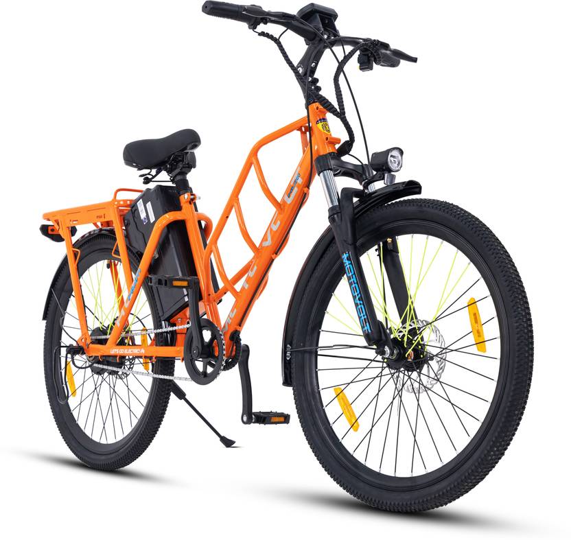 Motovolt HUM Standard Mid Range 26 inches Single Speed Lithium-ion (Li ...