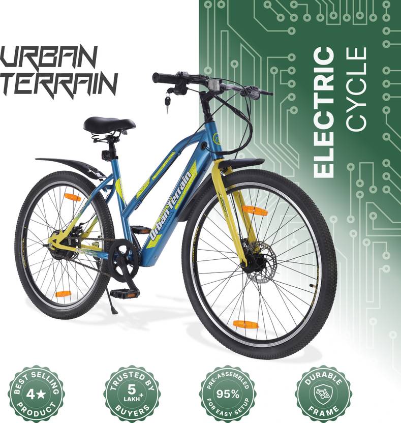 Urban Terrain Bolton 27.5T For Men/Women Ages 15+ Range 35+km |Battery ...