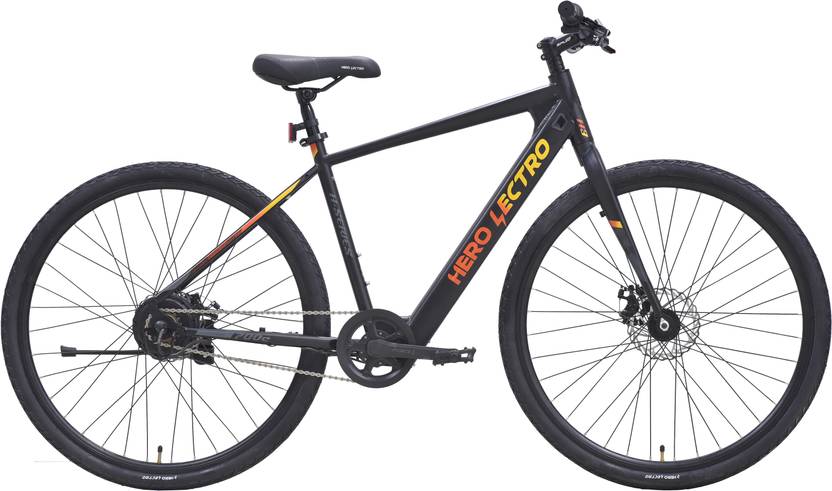 Hero Lectro H3 700C inches Single Speed Lithium-ion (Li-ion) Electric Cycle Price in India - Buy ...