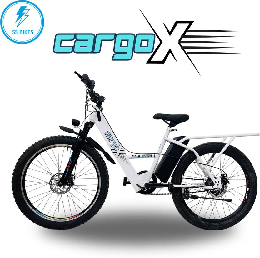 SS Bikes CargoX 27.5 inches Single Speed Lithium-ion (Li-ion) Electric ...