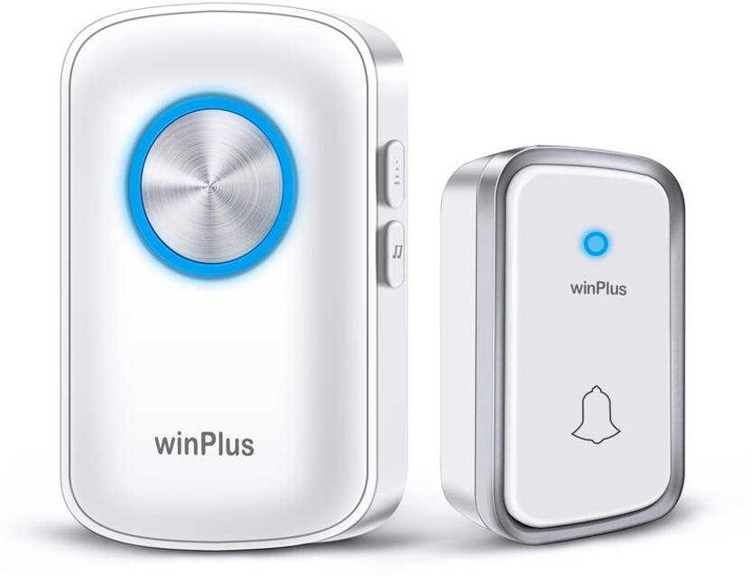 Winplus Waterproof Calling Bell for Office, Cordless Door Bell up to ...
