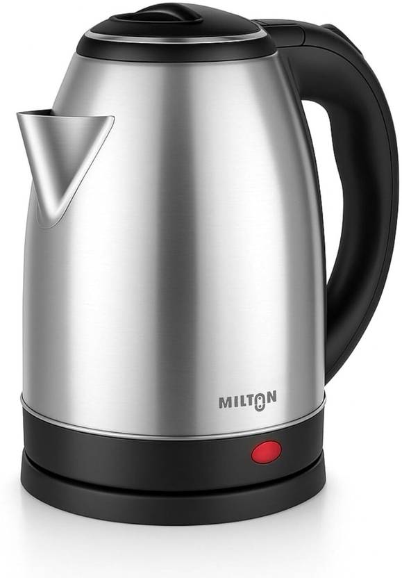 MILTON Rapid Electric Kettle 1.8L 1500W Stainless Steel Hot Water ...