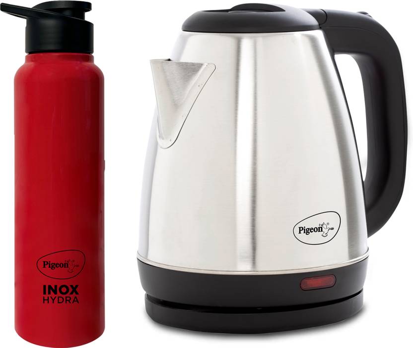 Pigeon Kettle+Water Bottle Electric Kettle with Bottle Price in India ...