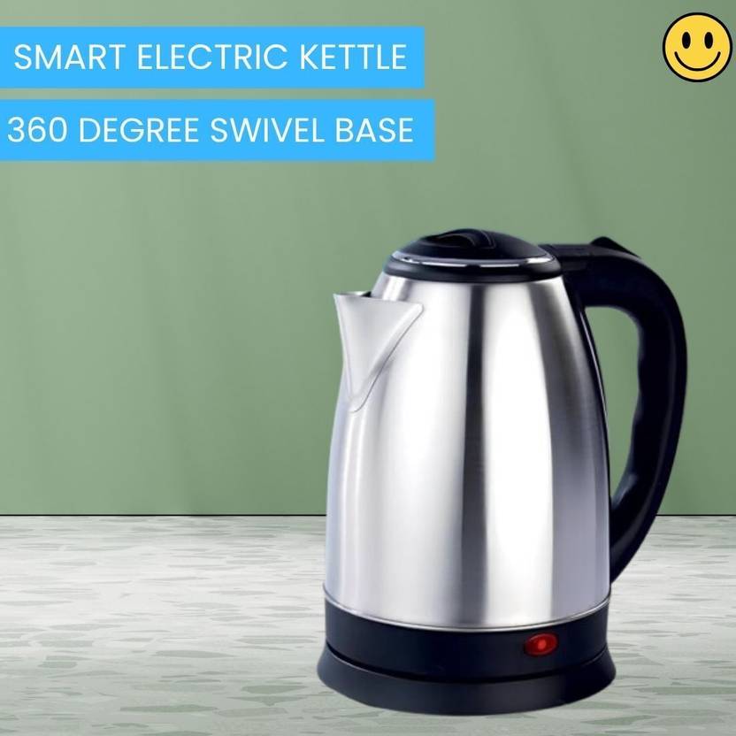 Msodissa Electric Kettle With Stainless Steel Body 2 Litre for Boiling ...