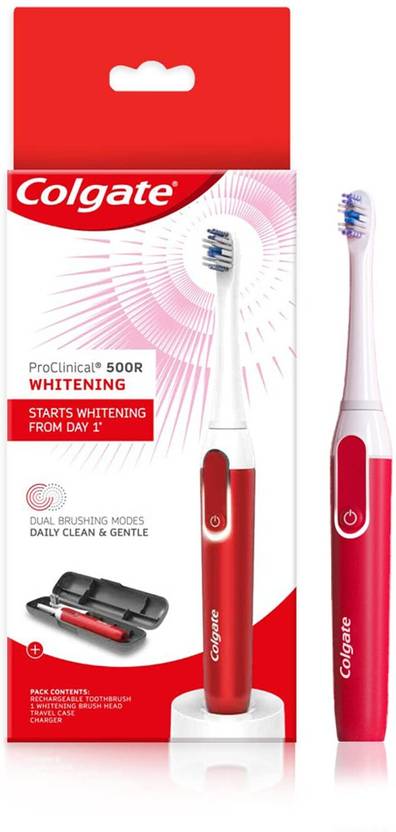 Colgate Proclinical 500R Whitening Rechargeable Sonic Electric ...