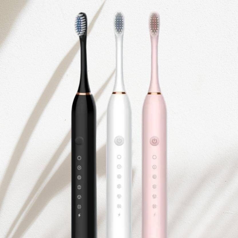 FreshAura Pro Compact Sonic Toothbrush with Quick USB Charging Electric ...