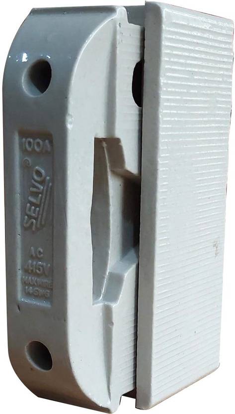 Selvo 100A 415 Volt AC Porcelain Fuse Units FLY SERIES (KITKAT FUSE ...