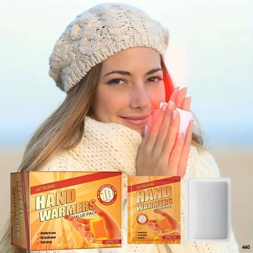 Hukkyo Hand Warmer Long-Lasting Heat Unisex Winter Trekking Electrical ...