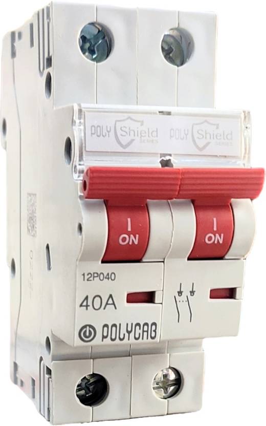 Polycab DP 40A ISOLATOR POLYSHIELD MCB Price in India - Buy Polycab DP ...