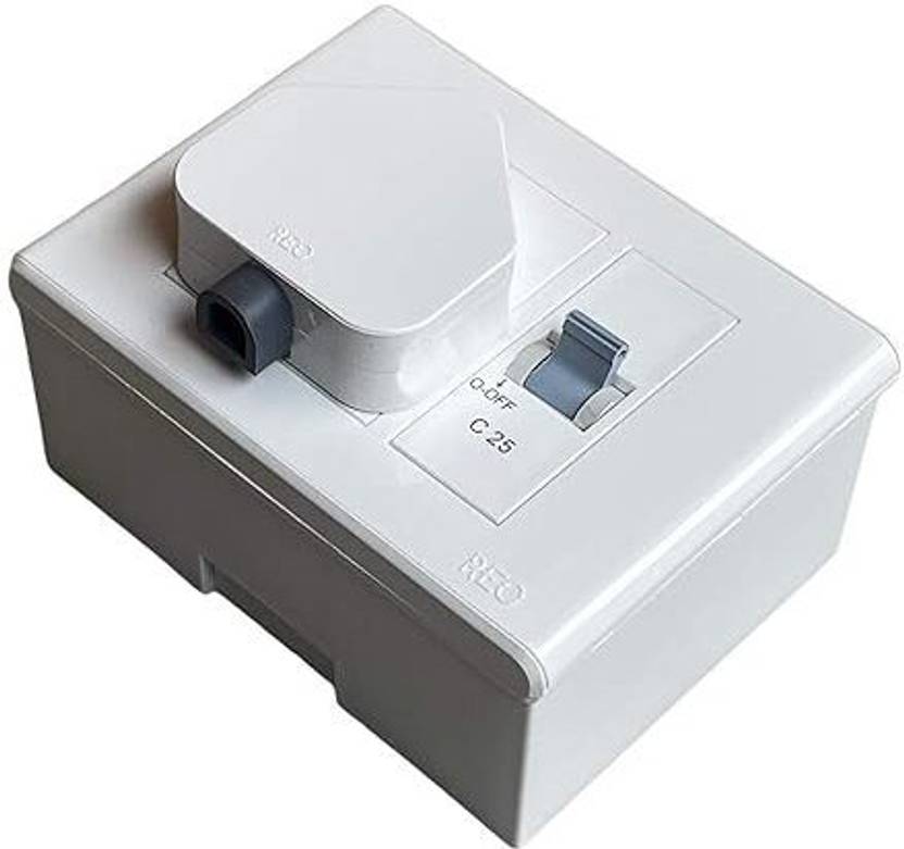 REO 6A / 16A / 32A HD MCB COMBO WITH 3M [ AC BOX ] Modular Ac MCB Box ...