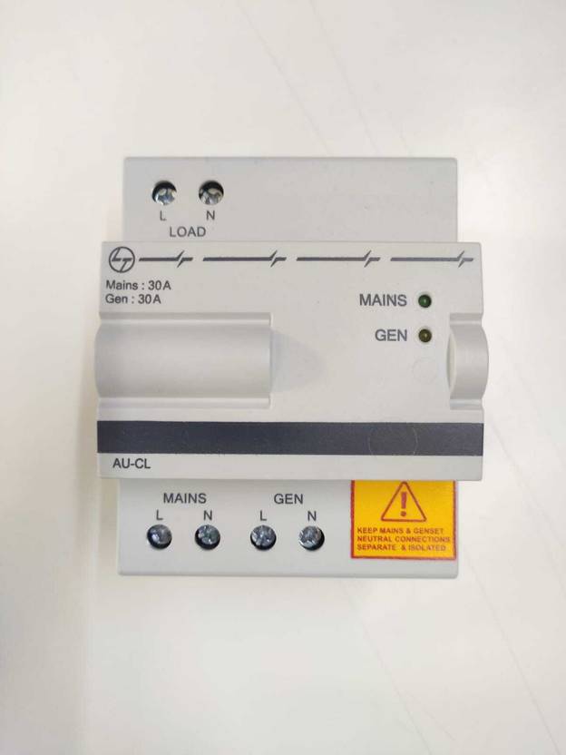 L&T 30AMPS Single Phase ACCL 30_AMPS MCB Price in India - Buy L&T ...